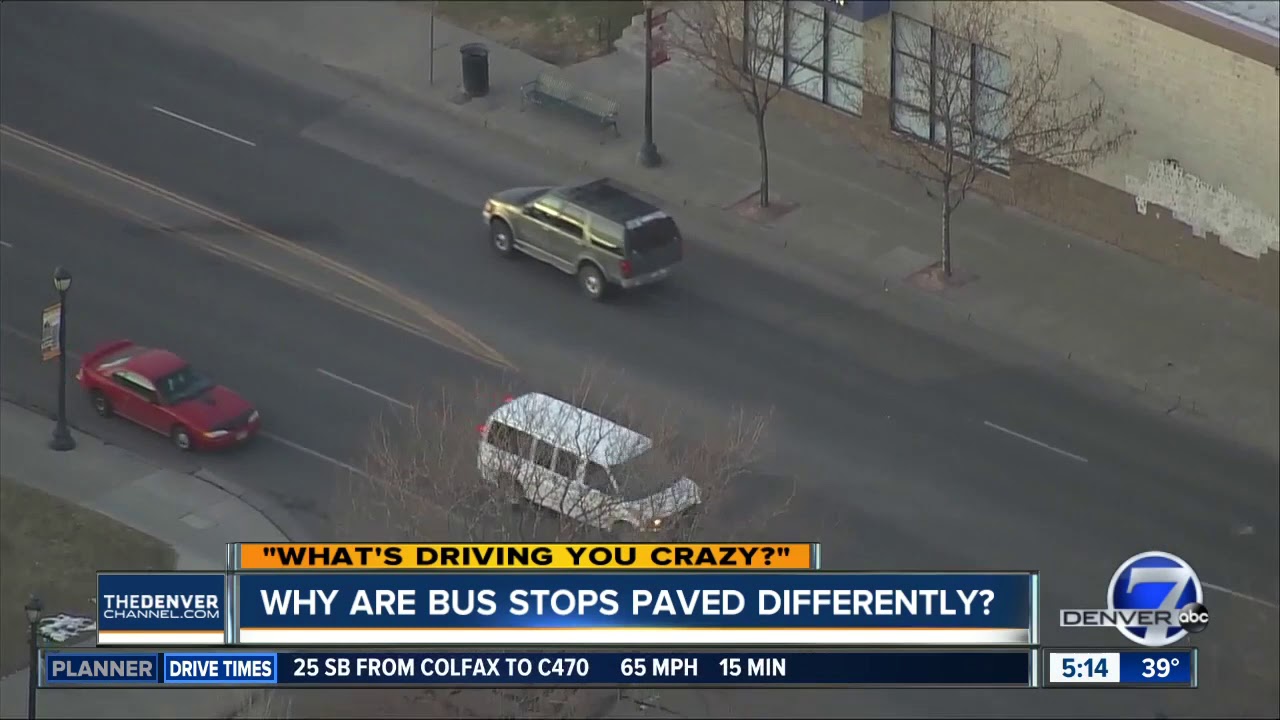 What's Driving You Crazy? Why are bus stops paved differently? - YouTube