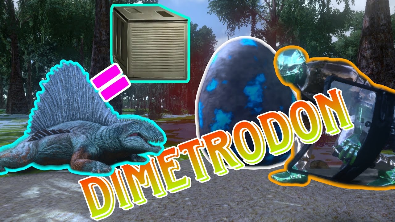 dimetrodon incubación varata requisitos usos datos completos ark mobile ...