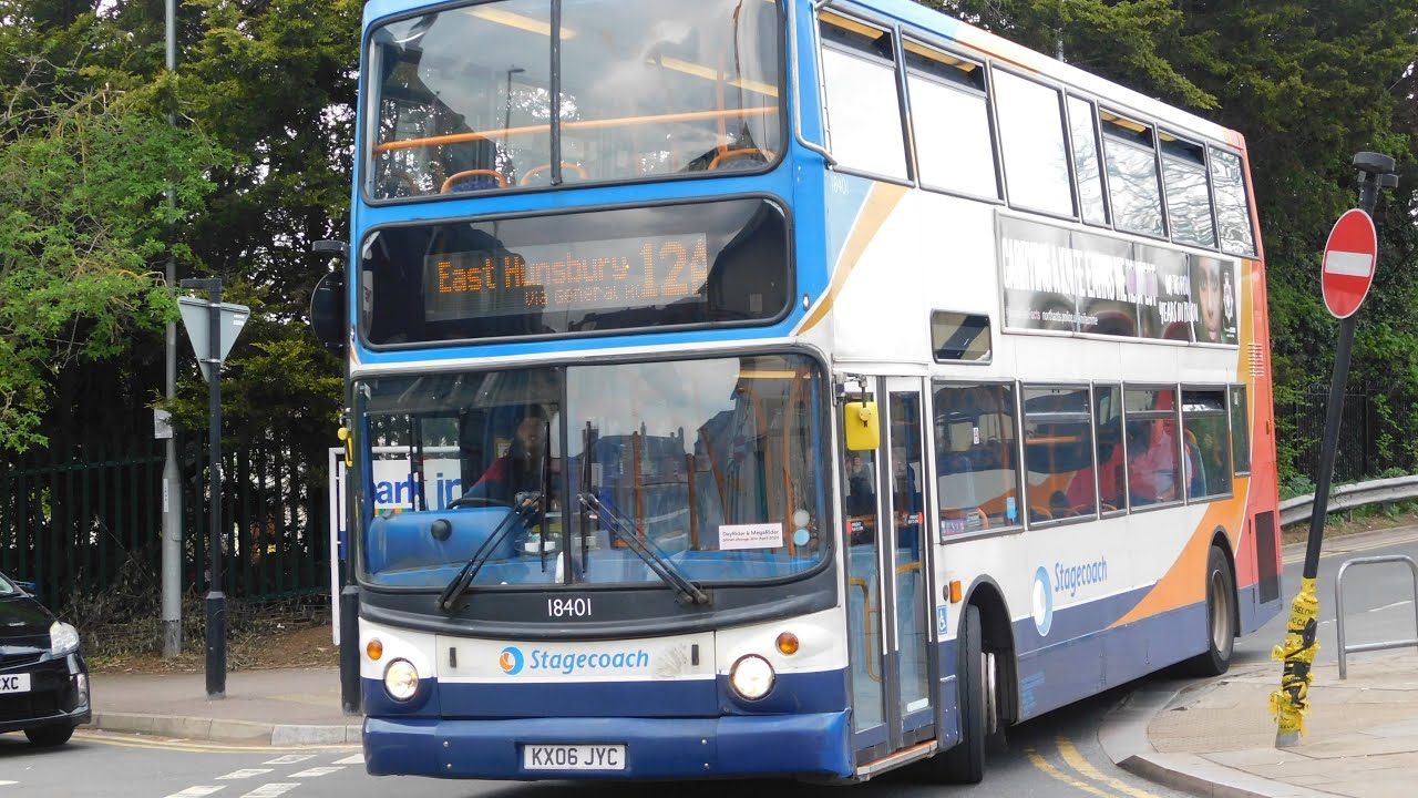 Beast! | Dennis Trident ALX400 18401 (KX06 JYC) | Stagecoach Midlands ...