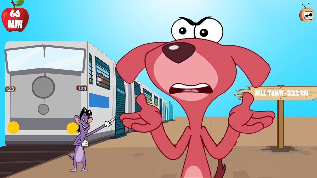 Don’s Train Journey Surprise:Dog vs Rats| Doggy Don|Rat A Tat|BEST ...