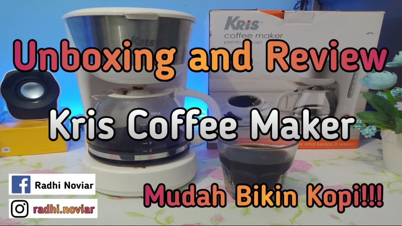 Review Kris Coffee Maker - YouTube
