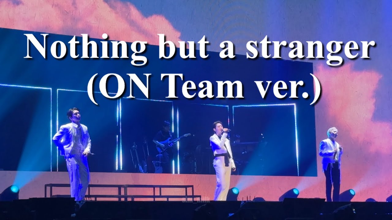 250531 Nothing but a stranger (ON team Ver.) | ONF CONCERT [THE MAP ...