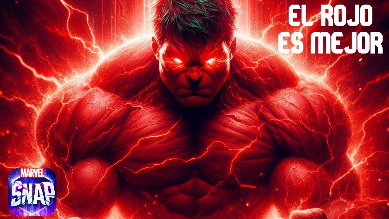 RED HULK ESTA FUERTÍSIMO // MARVEL SNAP - YouTube