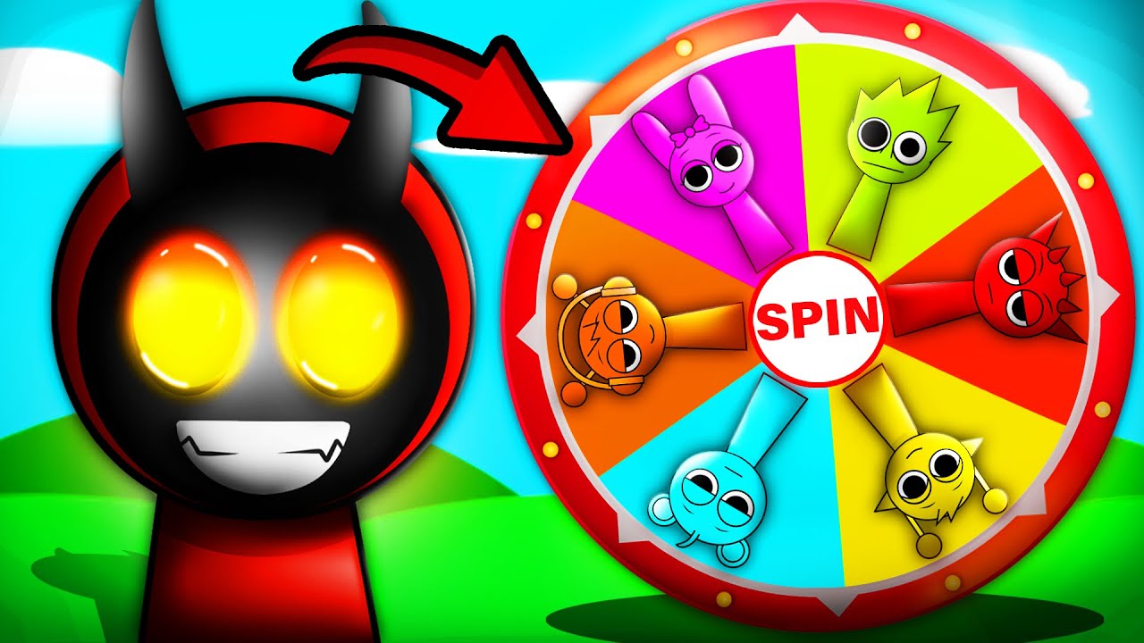 RANDOM WHEEL Decides MY SPRUNKI... - YouTube