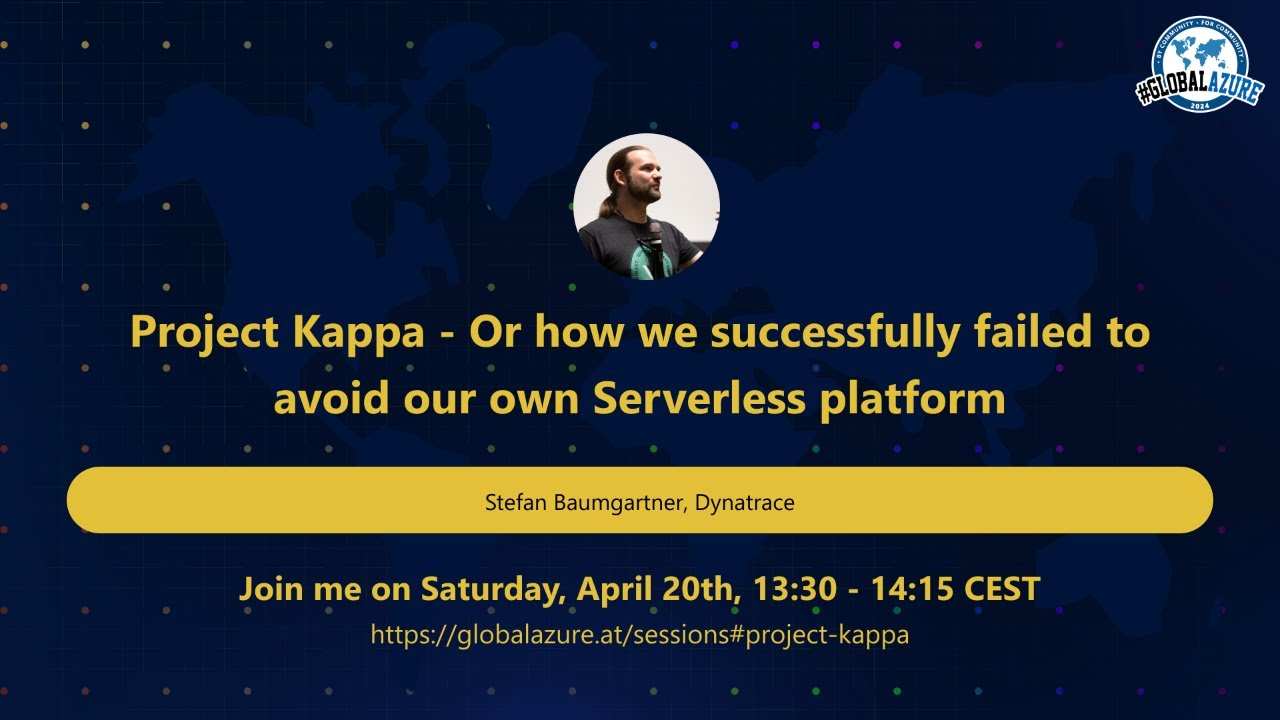 Project Kappa - Or how we successfully failed to avoid our own Serverless platform - YouTube