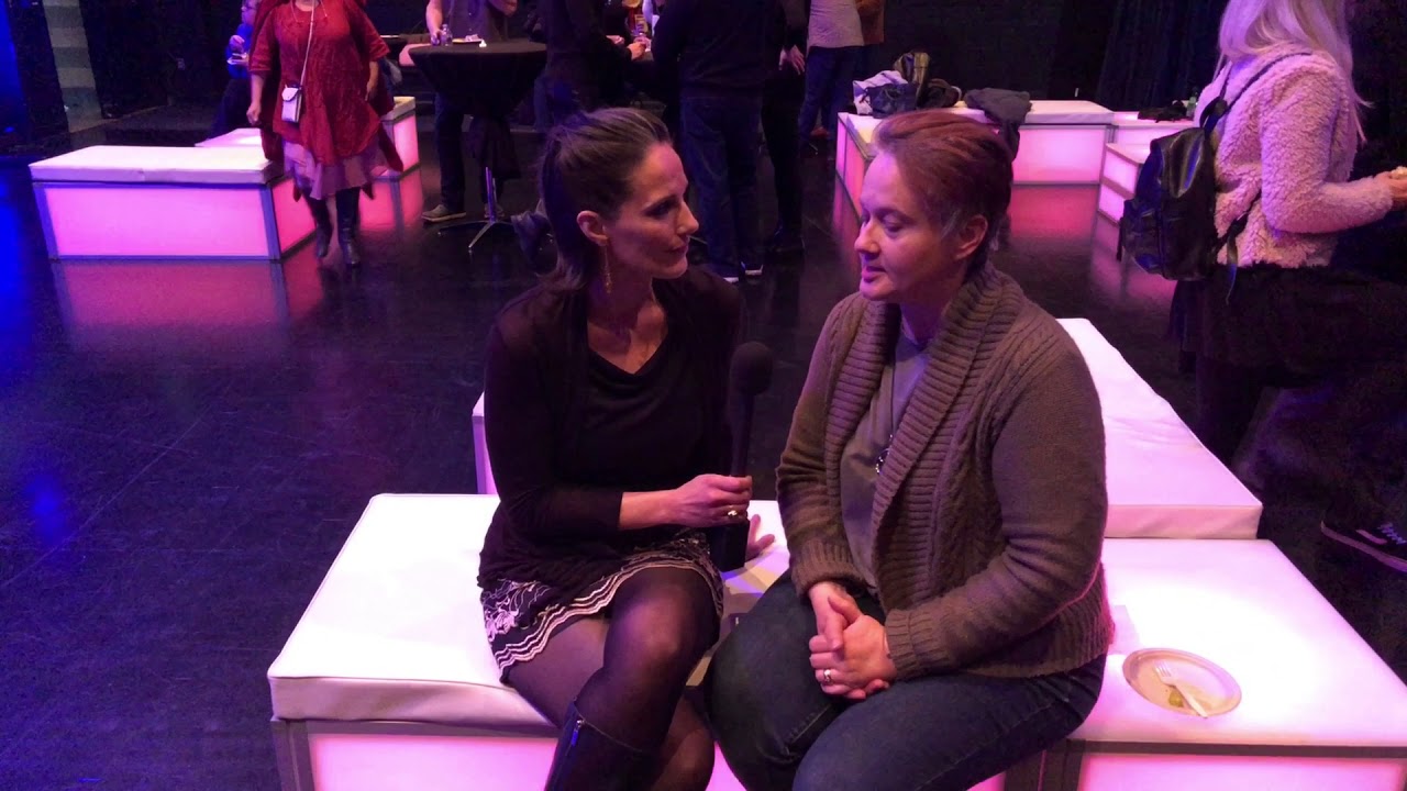 Leslie Means interview at Utah Film Commission Sundance Party - YouTube