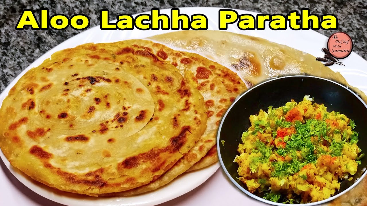 Aloo Lacha Paratha Recipe | All Sides are filled properly | Potato ...