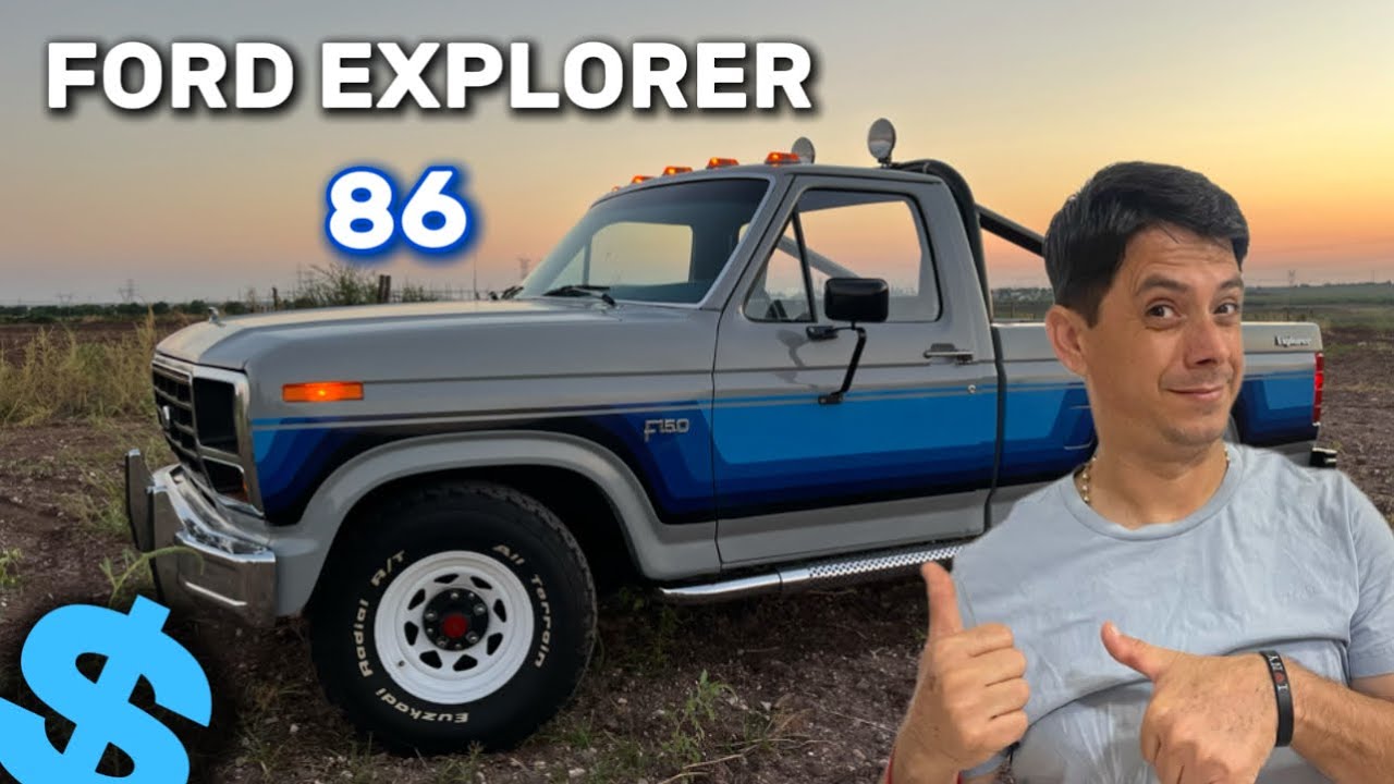 Fuimos a calar esta Ford EXPLORER 1986 - YouTube