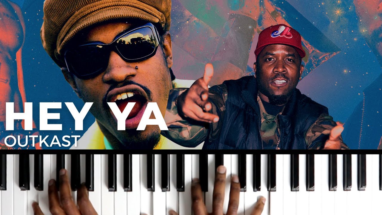 How To Play "HEY YA" By OutKast | Piano Tutorial (Hip Hop) - YouTube