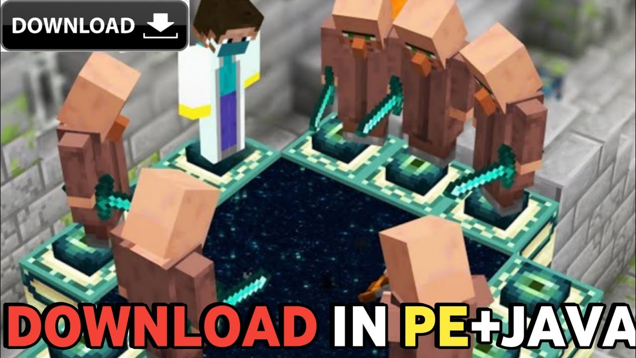 Minecraft, But Villagers Beat The Game For Me Mod Download ||Download Pocket + Java Edition ...