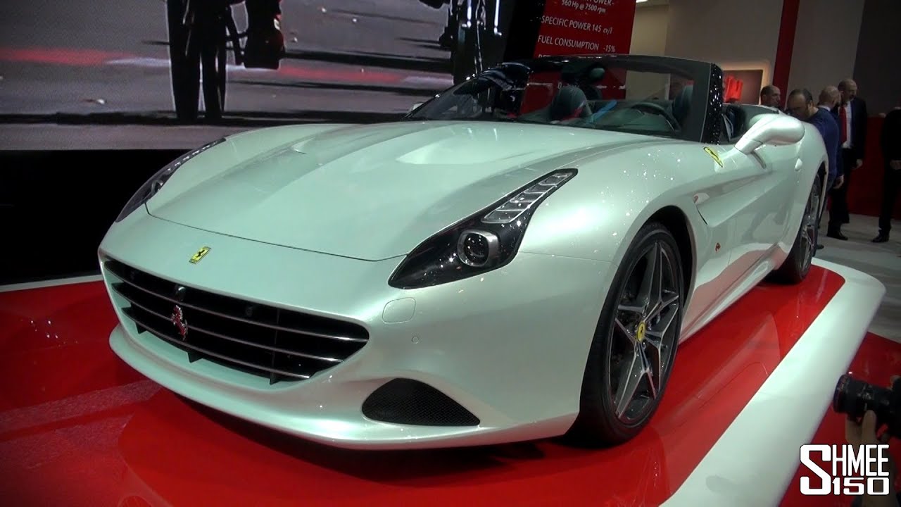 FIRST LOOK: Ferrari California T at Geneva 2014 - YouTube