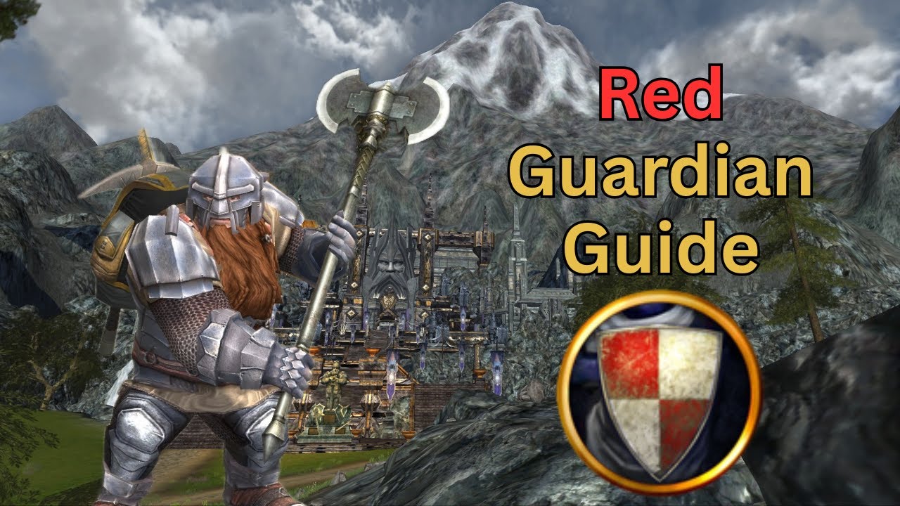 Lotro Red Guardian Class Guide and Gameplay | Rotations and Virtues | # ...