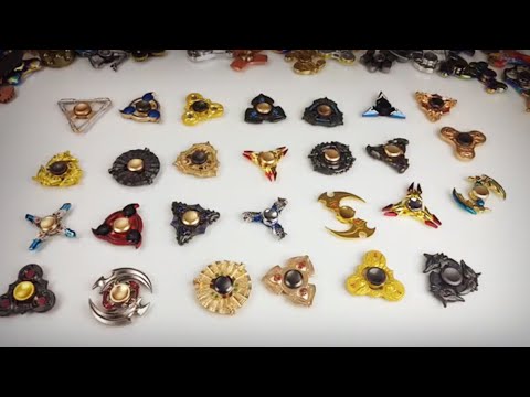 Huge KING of GLORY Fidget Spinner Collection + 3 Giveaways! - YouTube