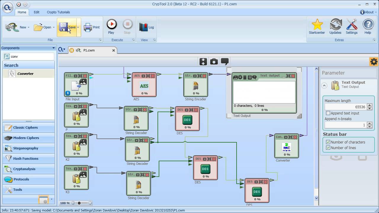 CrypTool 2.0 - Priprema za drugi kolokvijum - YouTube