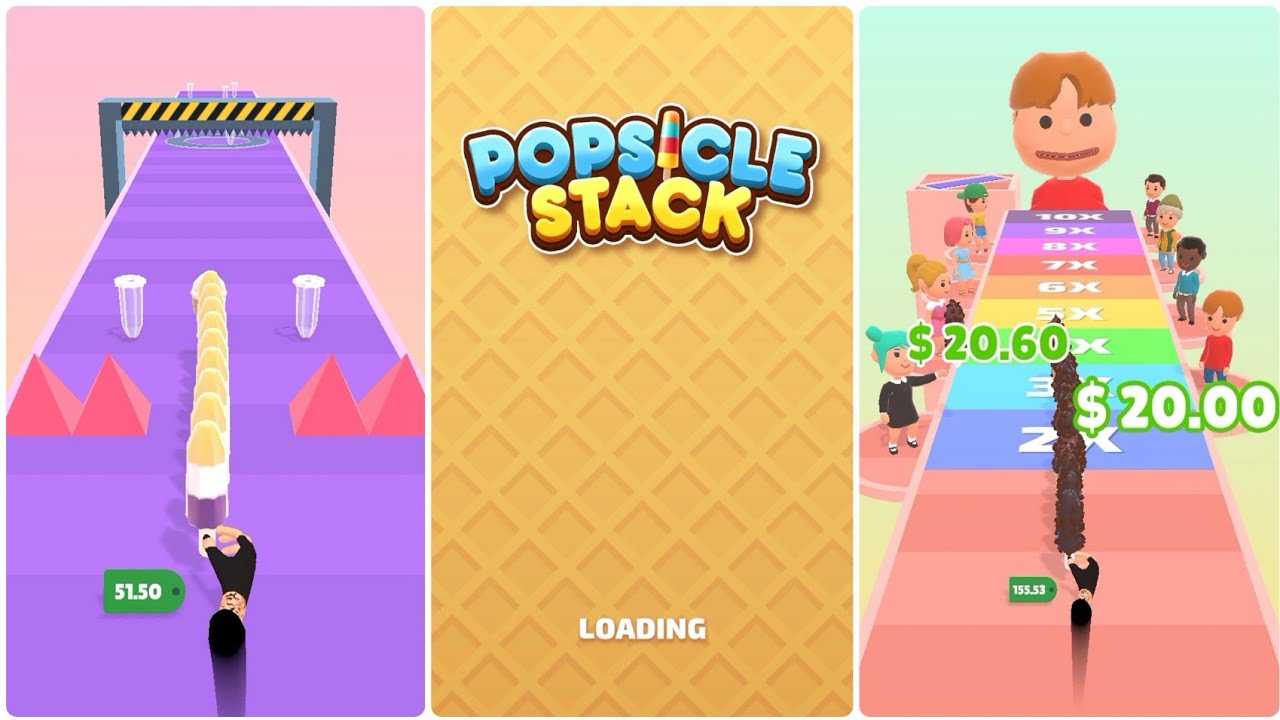 Popsicle stack Game (Level-36-40) - YouTube