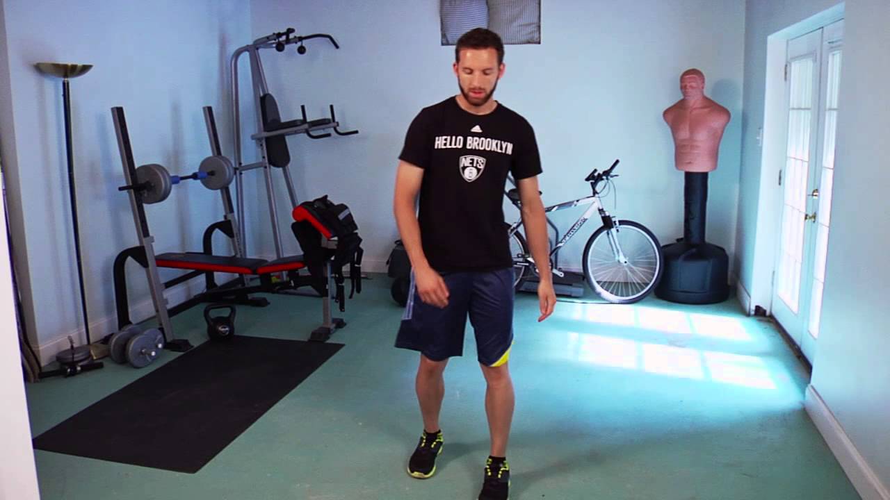 High Knee Walk Internal Rotation - Dynamic Stretching - Matt's Fitness ...