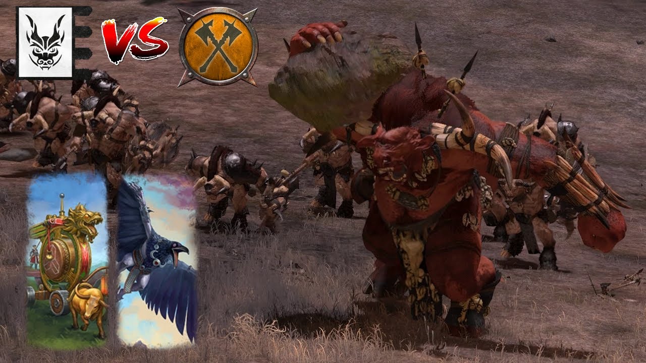 Beastmen don't take kindly to Drums and Crows | Beastmen vs Grand ...