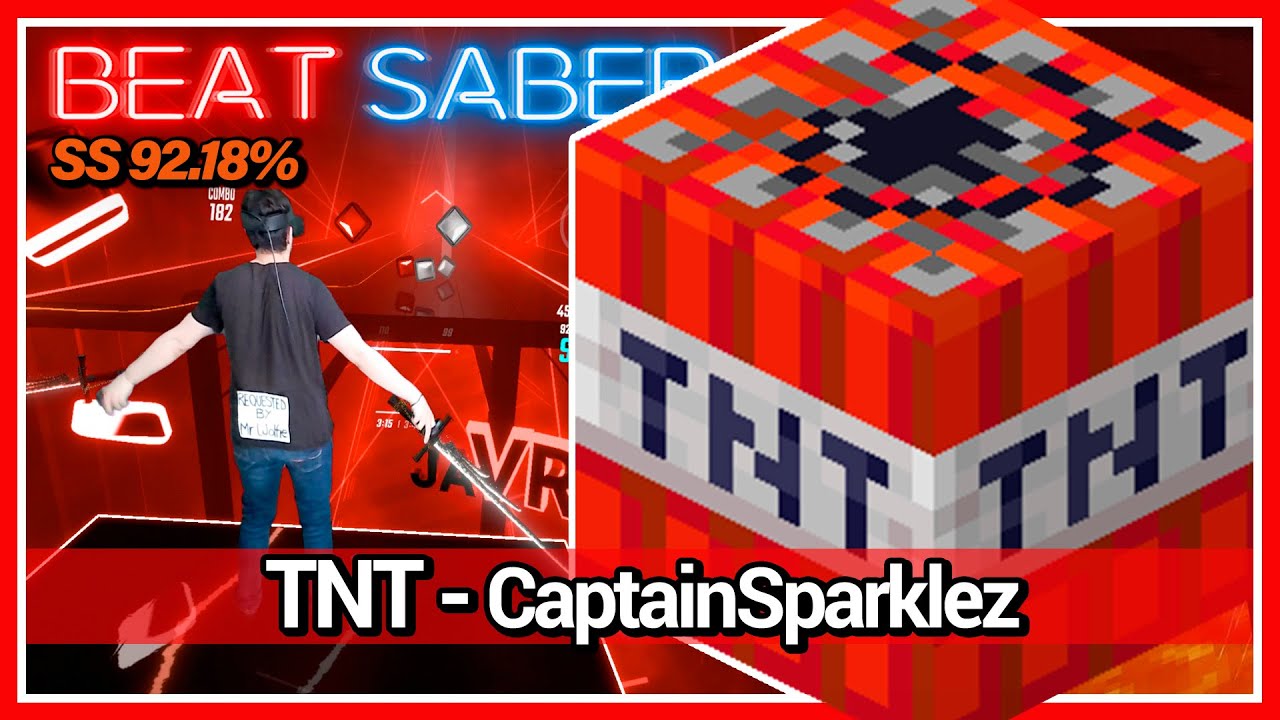 BEAT SABER | TNT (Minecraft Parody) CaptainSparklez ft. TryHardNinja ...
