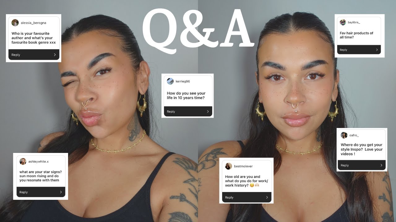 get to know me | Q&A session - YouTube