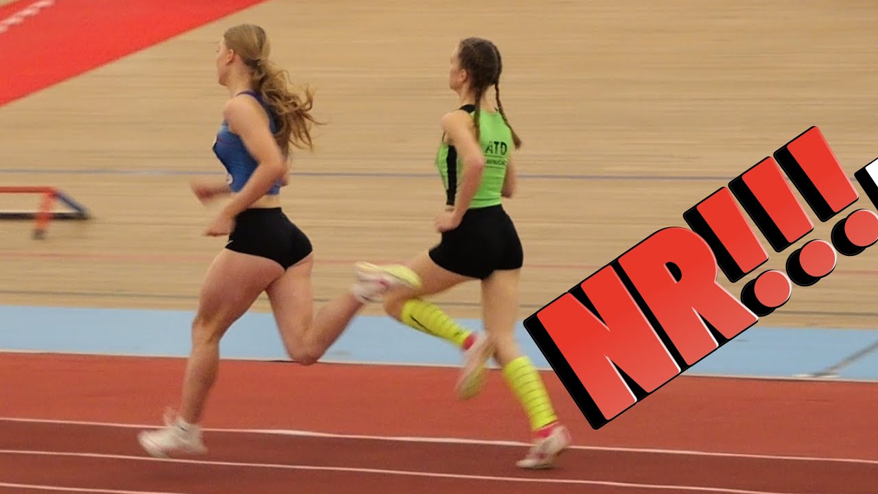 Slovenian U16 RECORD! Tajda Ferk 300 m Girls 40.96! 1st Place National ...