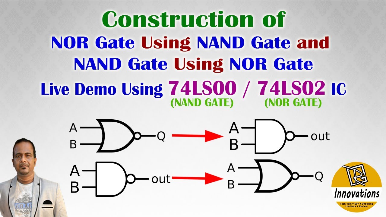 Constructing Nor Gate Using Nand Gate And Nand Gate Using Nor Gate