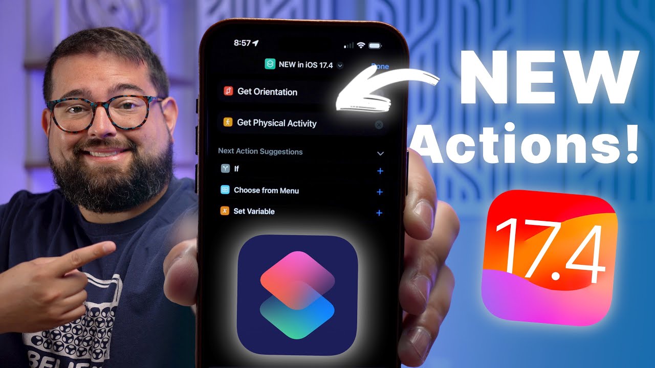 iOS 17.4 NEW iPhone Shortcuts Actions! - YouTube