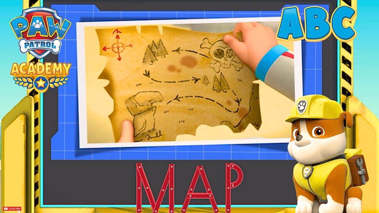 PAW Patrol Academy | Letter Construction with Rubble | Build the Word ...