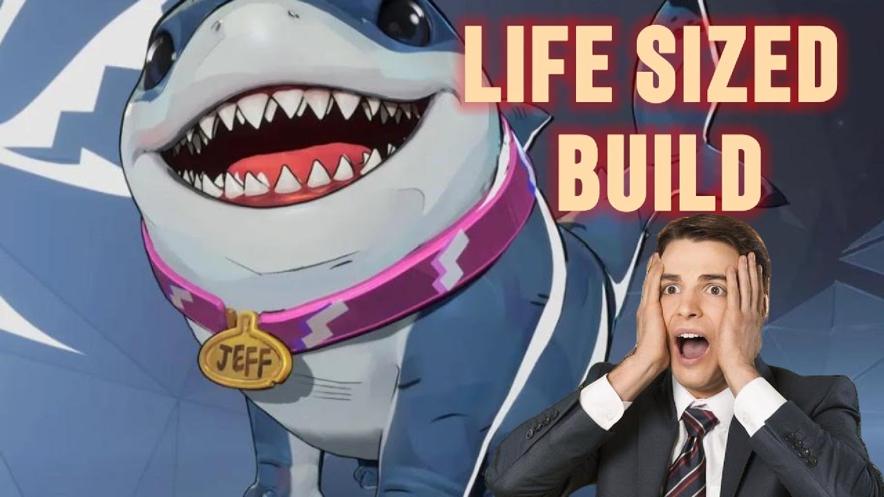 Marvel Rivals Life Sized Jeff the Land Shark 3D Print (PT.1) - YouTube