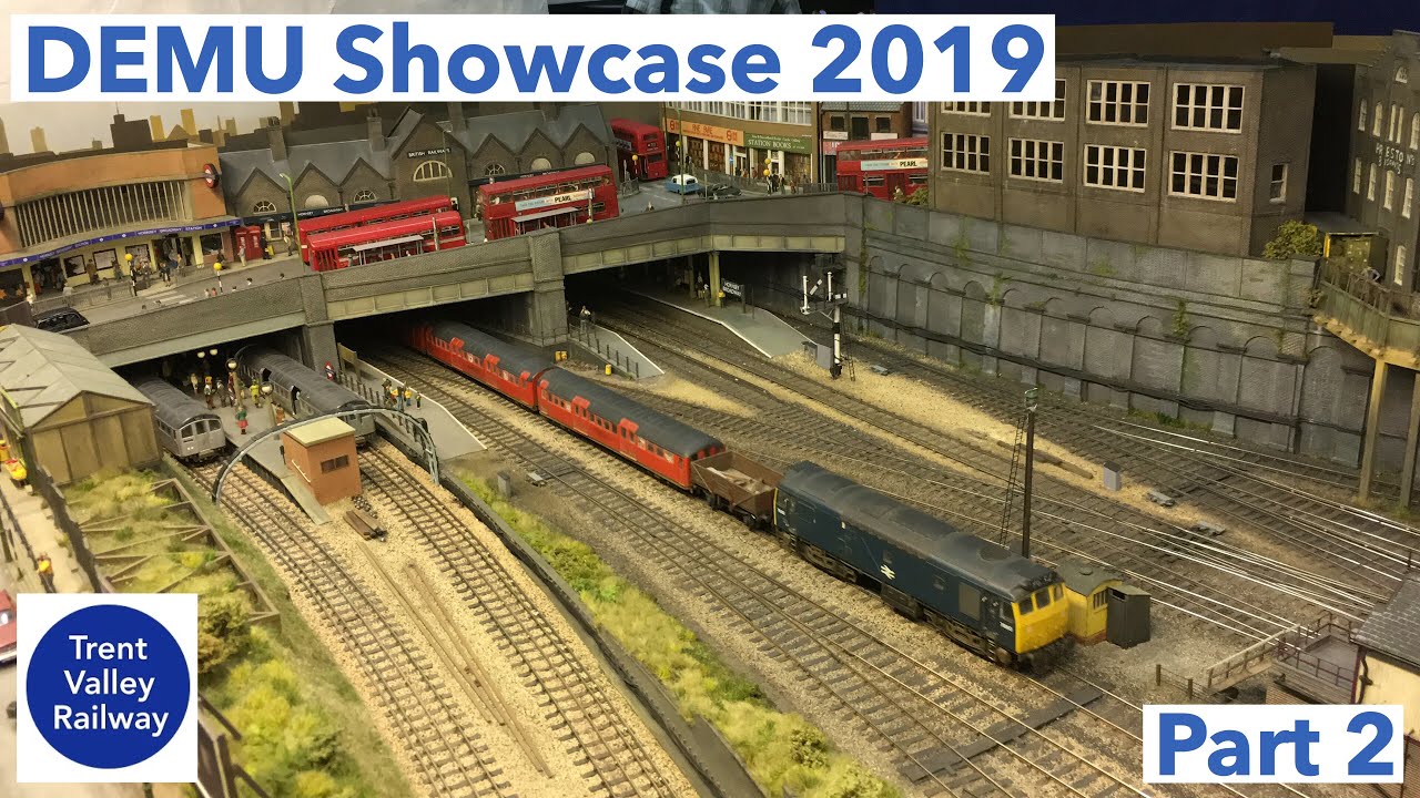 DEMU Showcase Model Railway Exhibition 2019 - Part 2 - YouTube