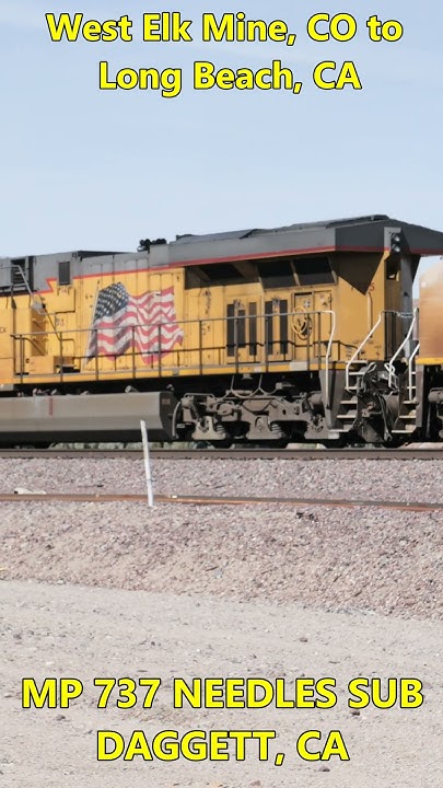 UP 2600 WB CWELB West Elk Mine, CO to Long Beach, CA 2-15-2025 - YouTube