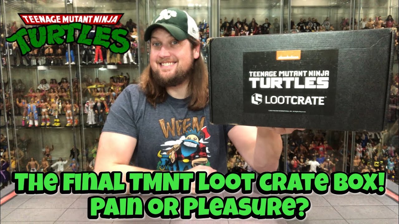 Teenage Mutant Ninja Turtles Final Loot Crate Blind Unboxing! - YouTube