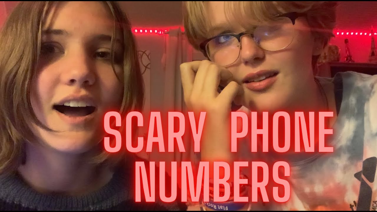 CALLING SCARY PHONE NUMBERS - YouTube