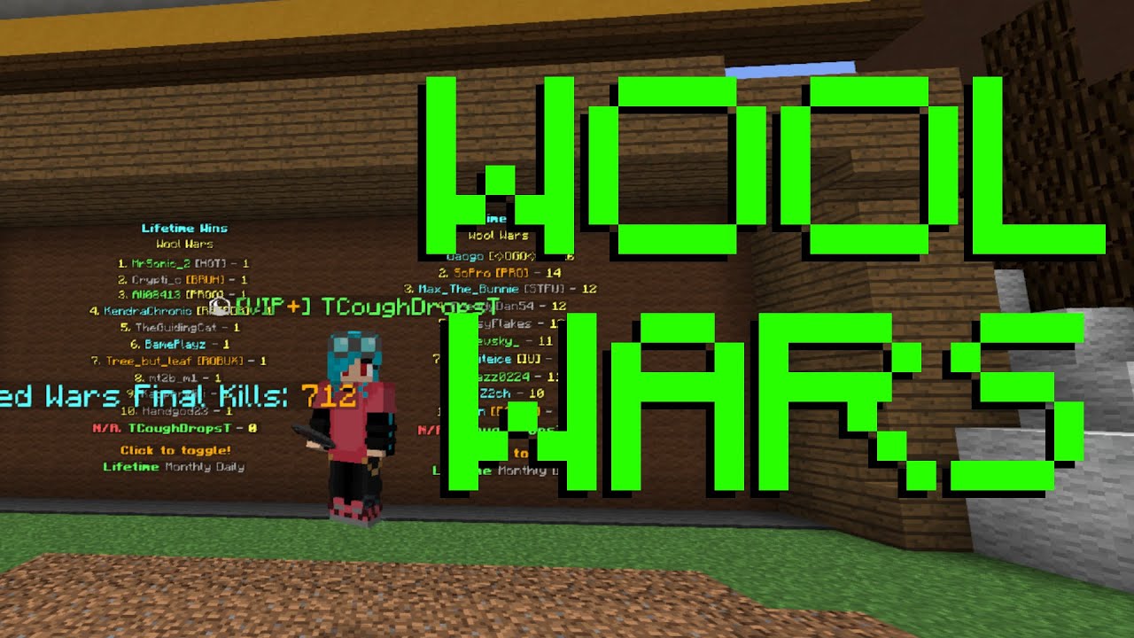 Wool Wars Hypixel Leaderboard - YouTube