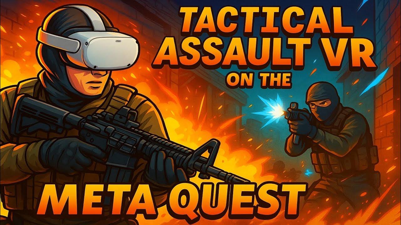 Meta quest 3 tactical assault vr #tacticalassaultvr #metaquest3 #fyp #gameplay #gaming #games ...