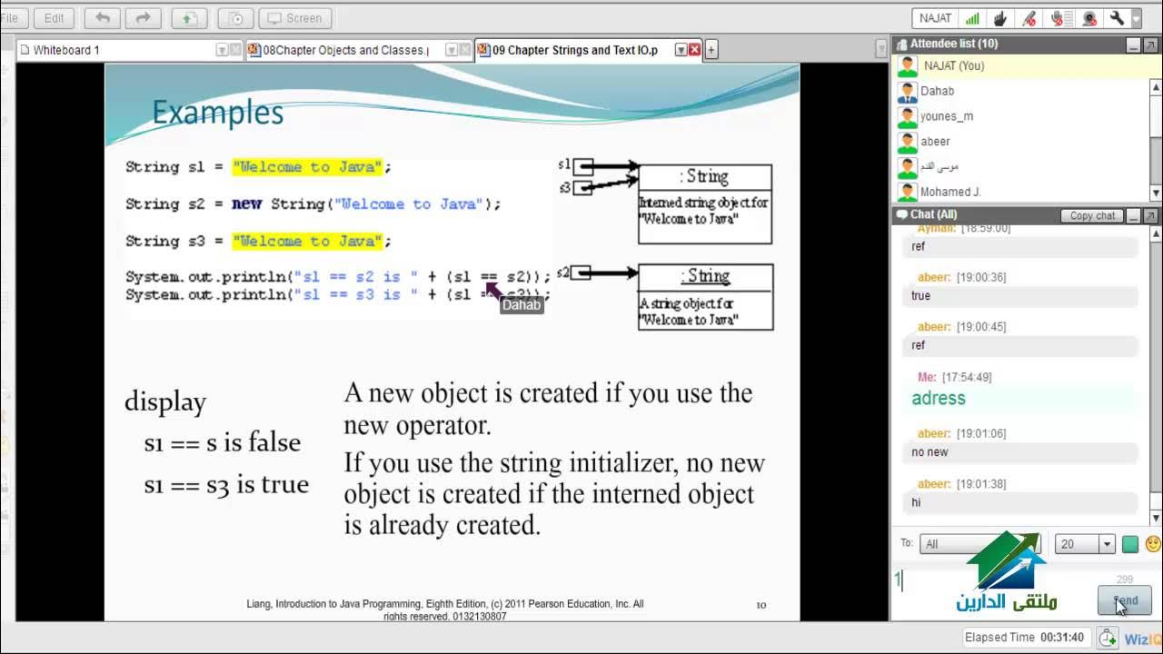 Advanced Java Course | Aldarayn Academy|Objects and Classes|Lecture6 - YouTube