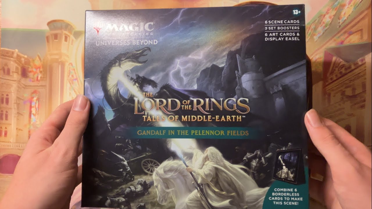 Let's Do This - Magic: the Gathering LOTR Scene Box Opening - YouTube