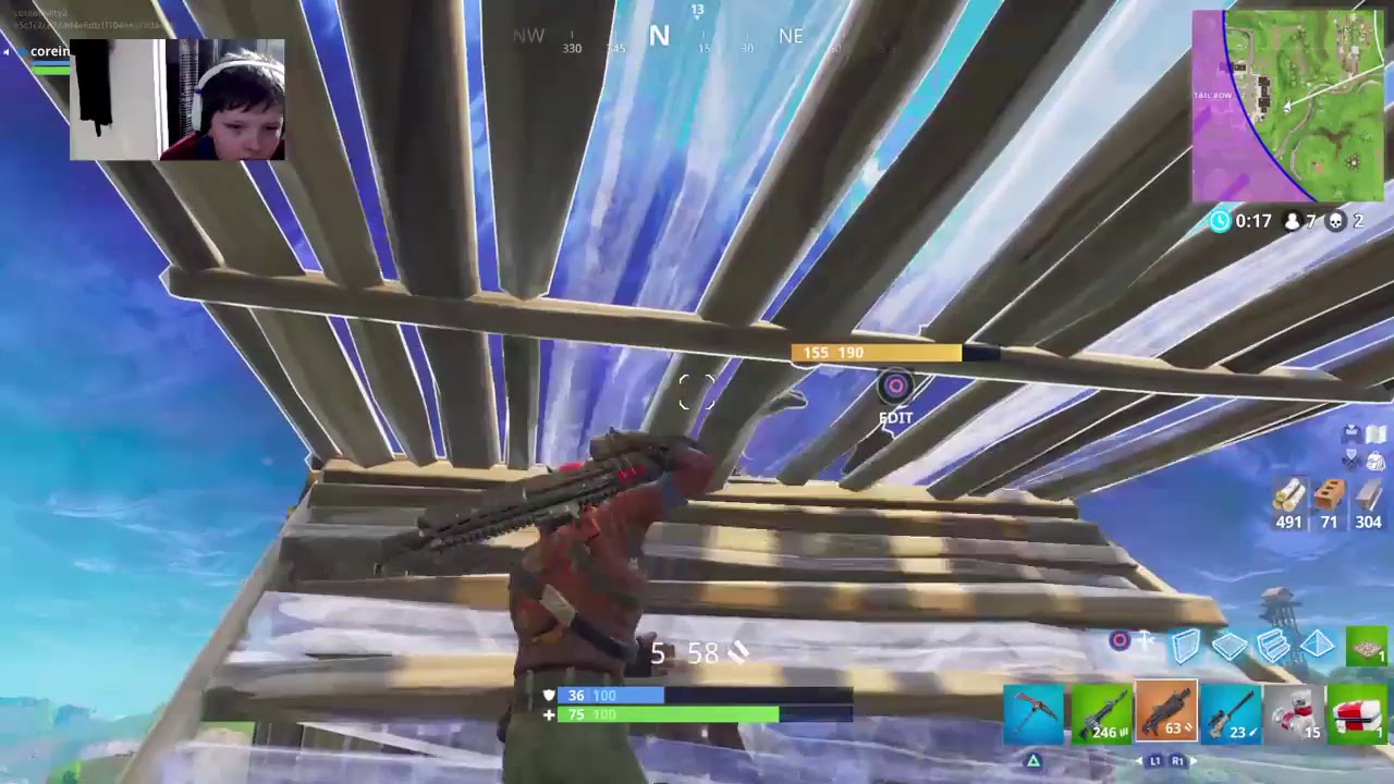 Fortnight mini Ninja lolPS4 - YouTube