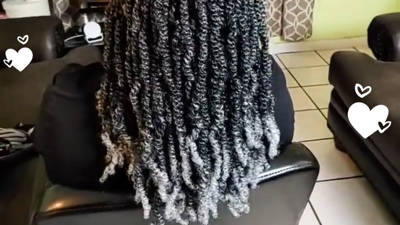 How To| SPRING TWIST WITH GRAY HAIR | Beyond Beauty Spring Twist 8 ...