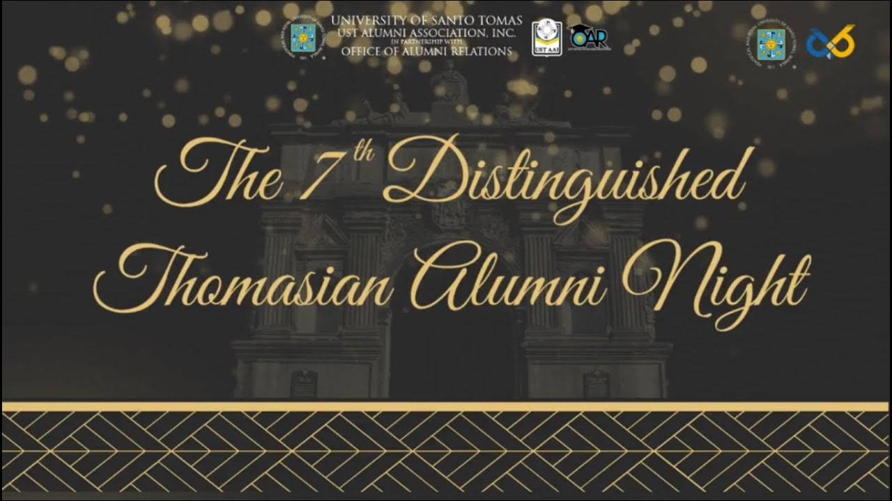 The 7th Distinguished Thomasian Alumni Night (DTAN 2022) - YouTube
