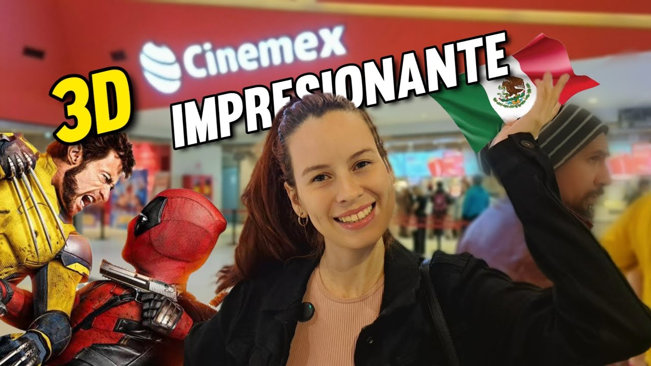 MI PRIMERA VEZ EN CINEMEX Y EN UNA SALA 3D 🤯 MÉXICO ME SIGUE IMPRESIONANDO 🇲🇽 - YouTube
