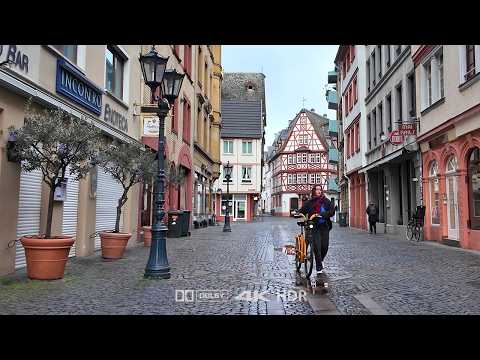 Mainz Walking Tour 🇩🇪 Charming Historic Old Town in #Germany 4K #walkingtour #mainz
