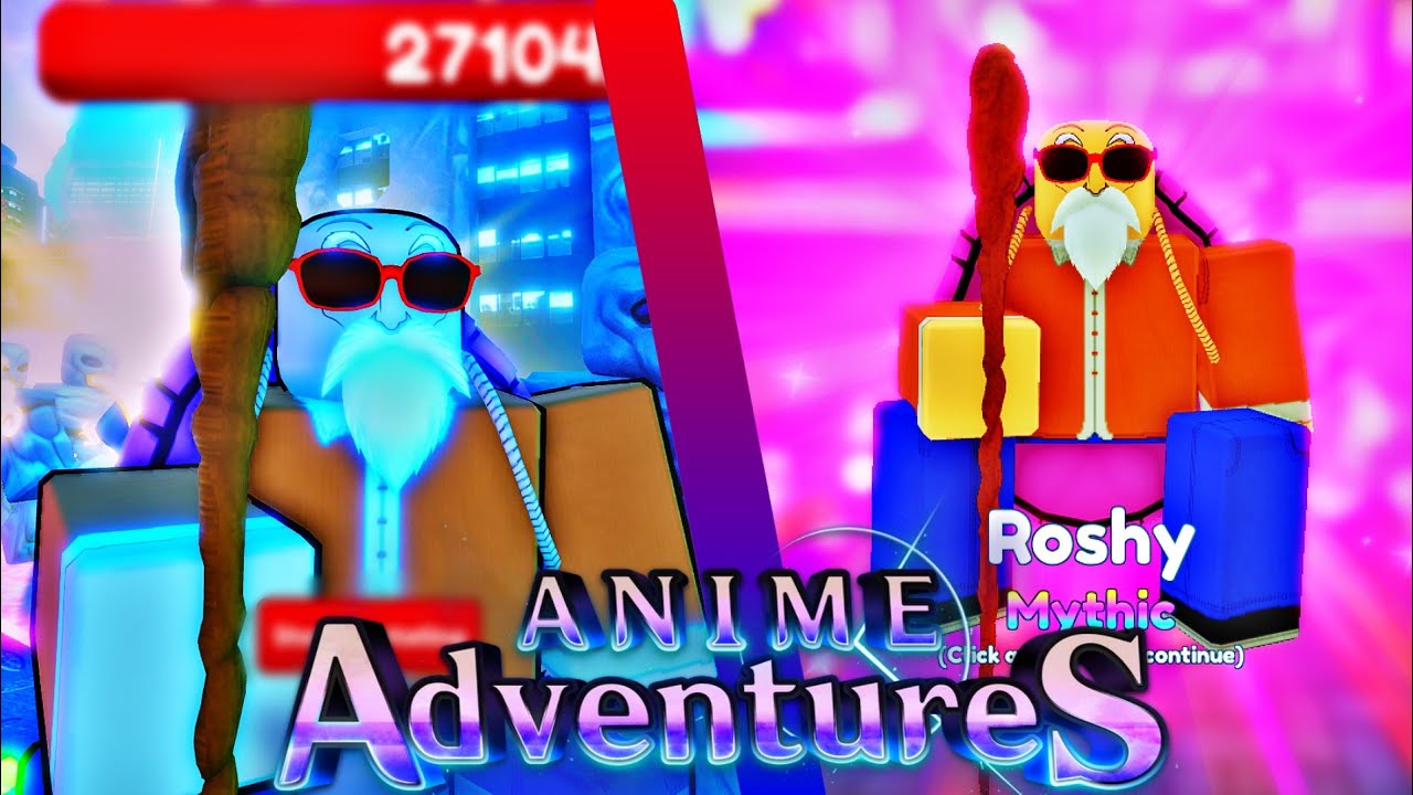 SHOWCASE DO ROSHI DO ANIME ADVENTURES! - Roblox - YouTube