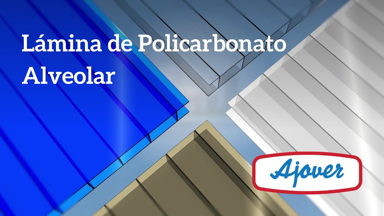 Ajover | Láminas de Policarbonato Alveolar - YouTube