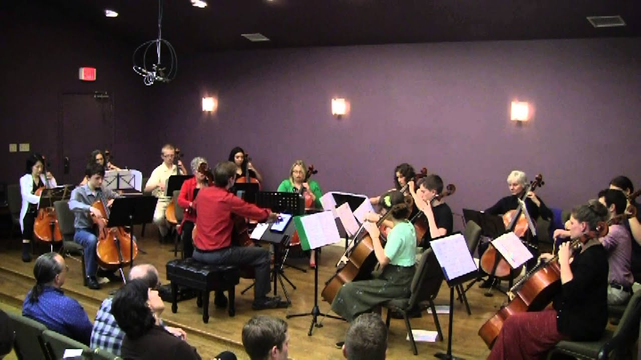 Austin Cello Choir Fall 2014 Performance Nutcracker Suite - YouTube