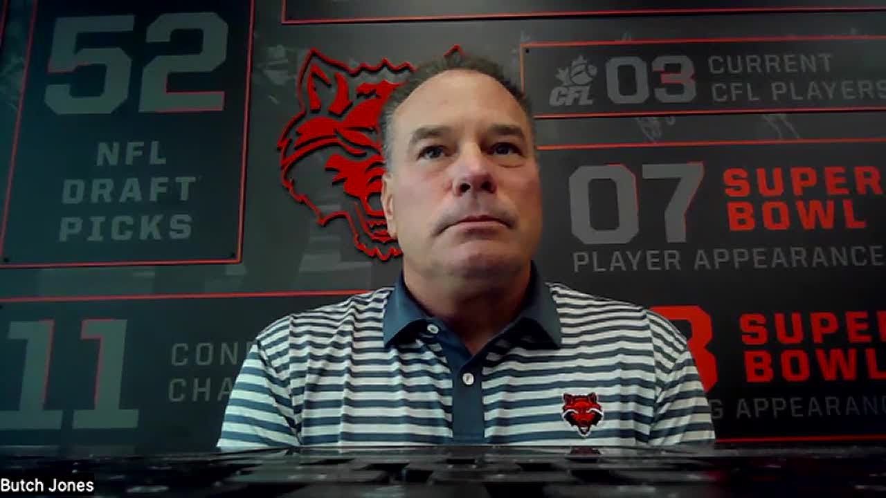 Red Wolves Raw: Butch Jones weekly Sun Belt press conference (10/23/23 ...