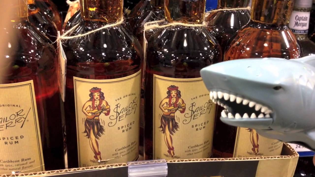 Richard the Great White Dick Shark Goes to BevMo - YouTube