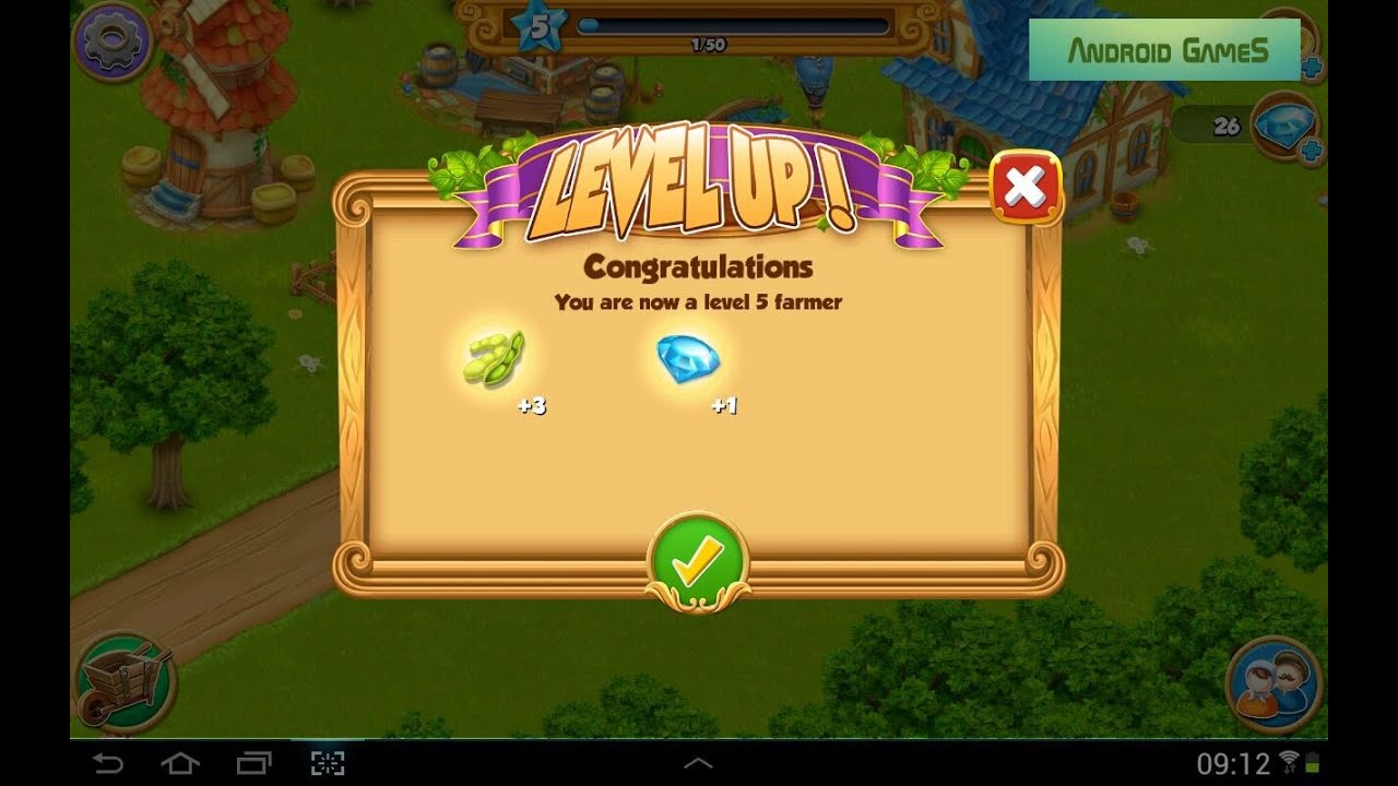 Farm Village Level 5 HD 720p - YouTube