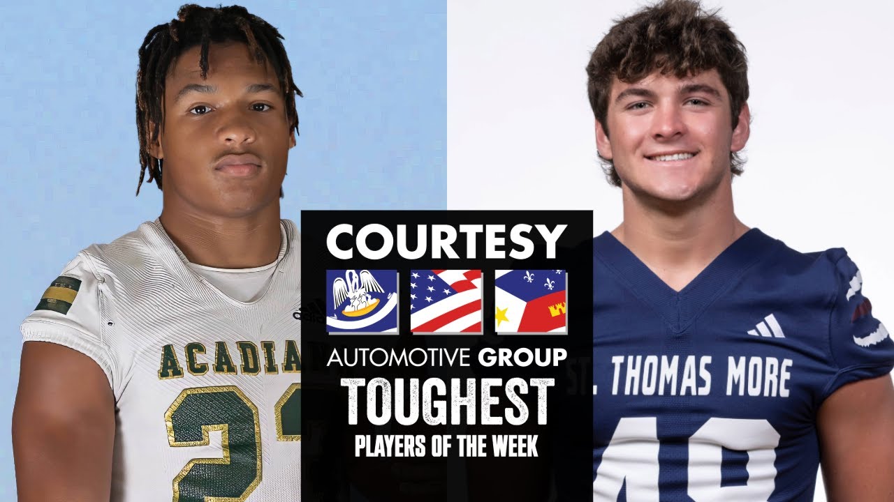 Toughest Players of the Week: Jonah Gauthier and Ayson Hollier - YouTube