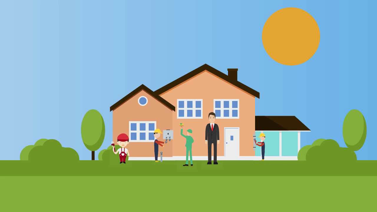 free animated video for your rental property business || no copyright ...