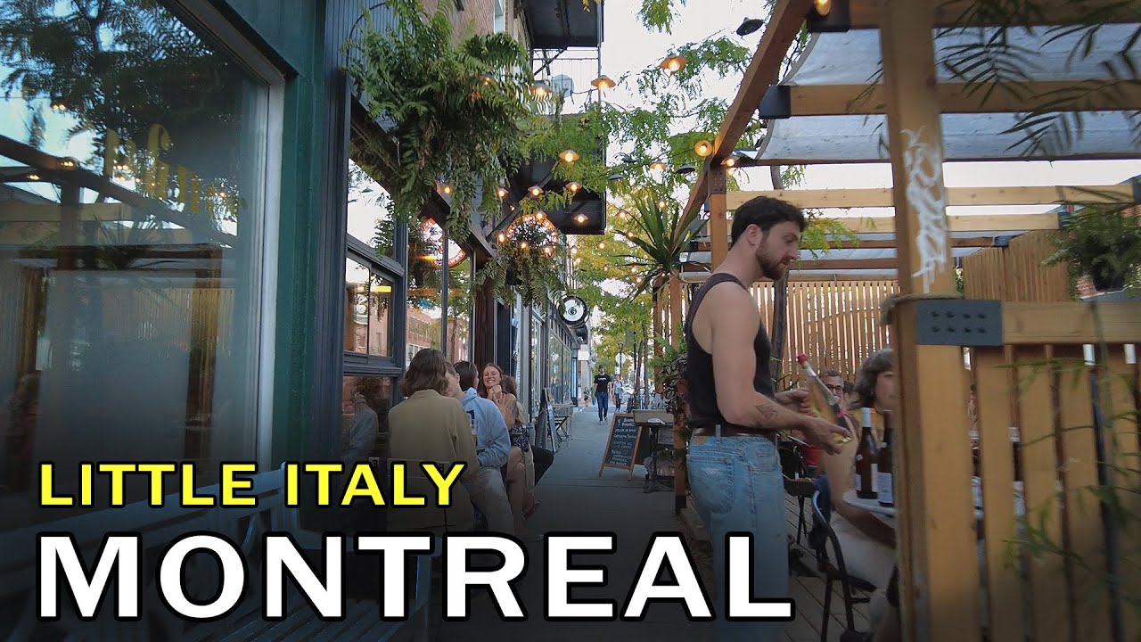 Montreal Walk | Little Italy Neighborhood - Fall 2023 - YouTube
